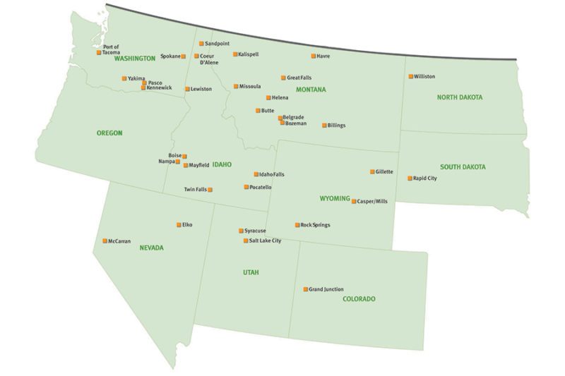 Pacific-Steel-Railcar-Recycling-Map ~ Pacific Steel and Recycling